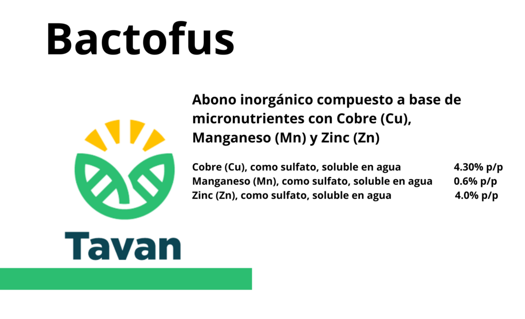 Bactofus - TAVÁN | Tecnologías Avanzadas Agrícolas