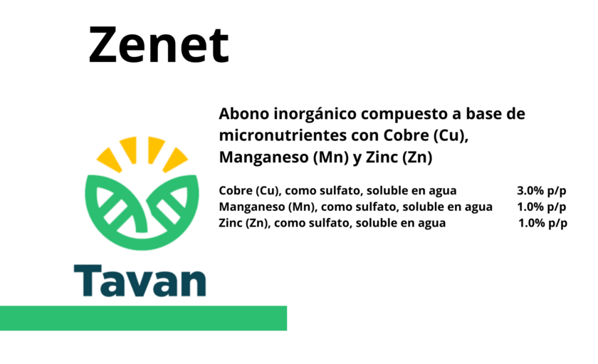Zenet - TAVAN | Tecnologías Avanzadas Agrícolas